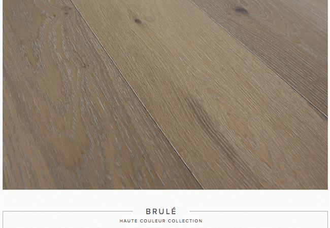 Pravada Haute Couleur European White Oak Engineered Brule